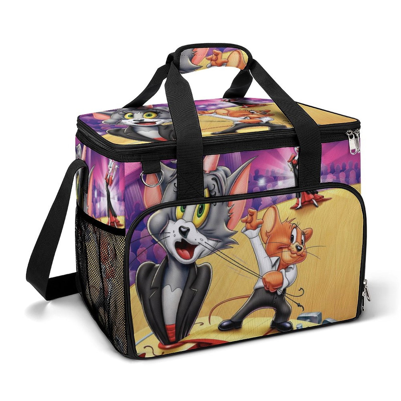 Tom And Jerry Portable Lunch Bag Insulated Lunch Box Reusable Lunch ...