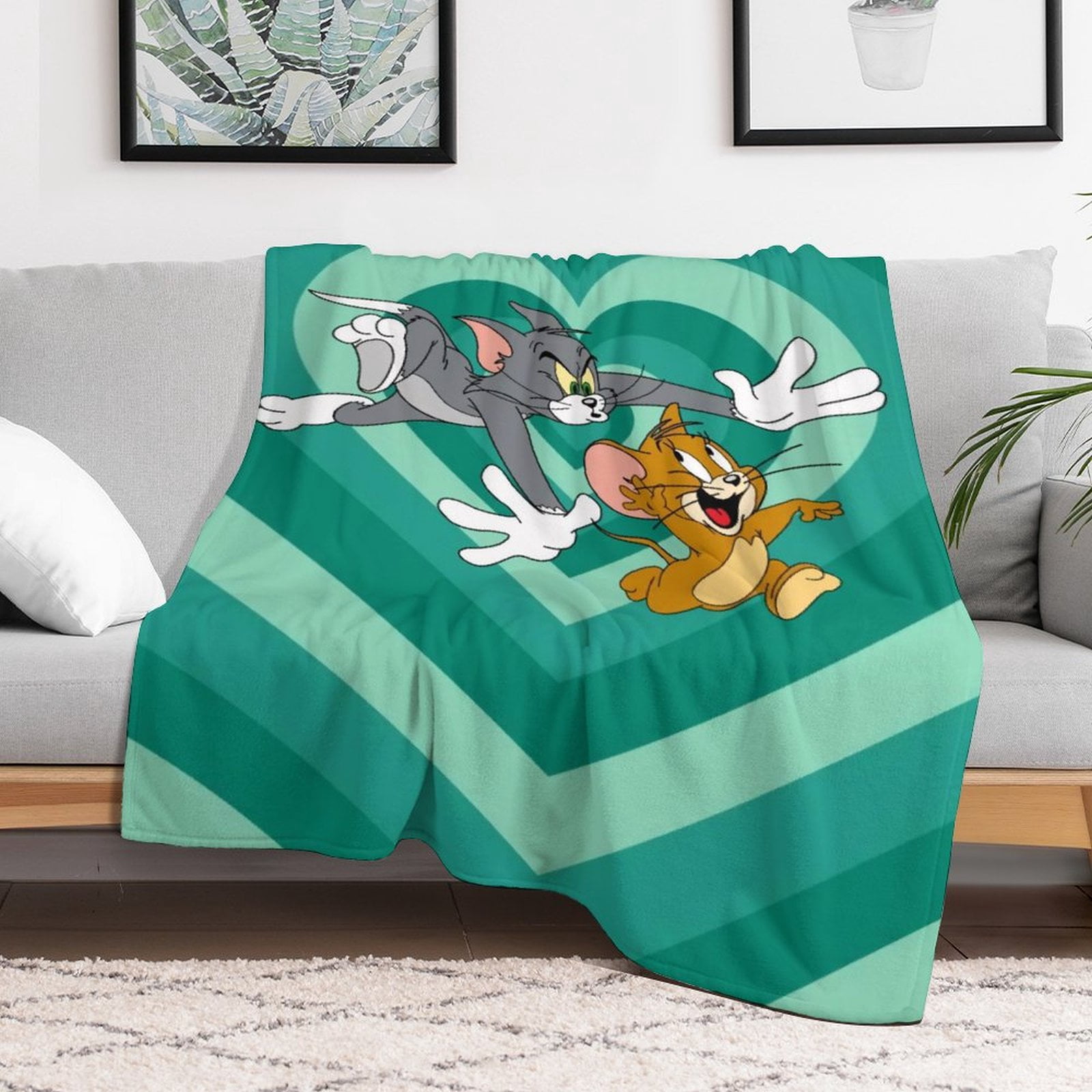 Tom And Jerry Queen Size Blanket, Gifts for Girls And Boys, Super Soft ...