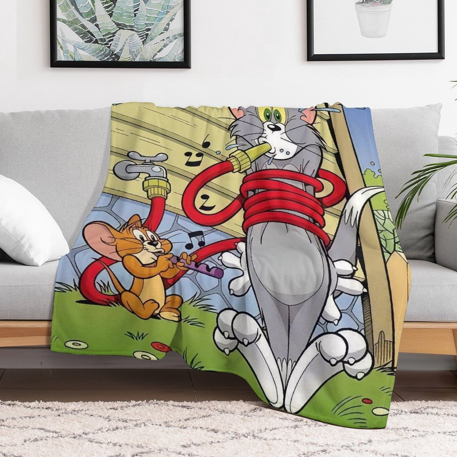 Tom And Jerry Queen Size Blanket, Gifts for Girls And Boys, Super Soft ...