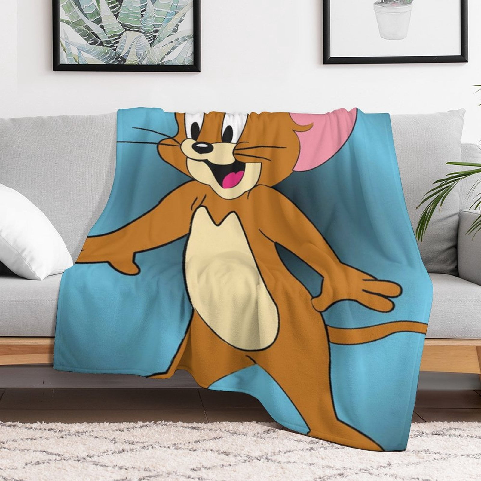 Tom And Jerry Queen Size Blanket, Gifts for Girls And Boys, Super Soft ...
