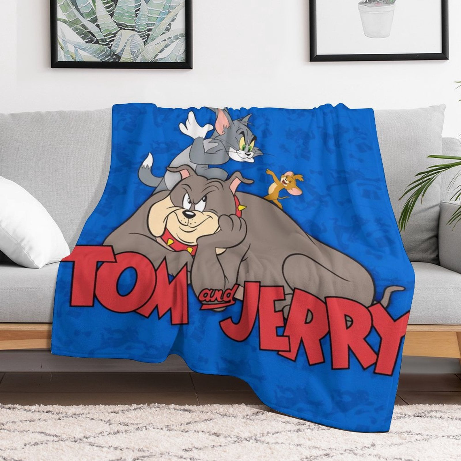 Tom And Jerry Queen Size Blanket, Gifts for Girls And Boys, Super Soft ...