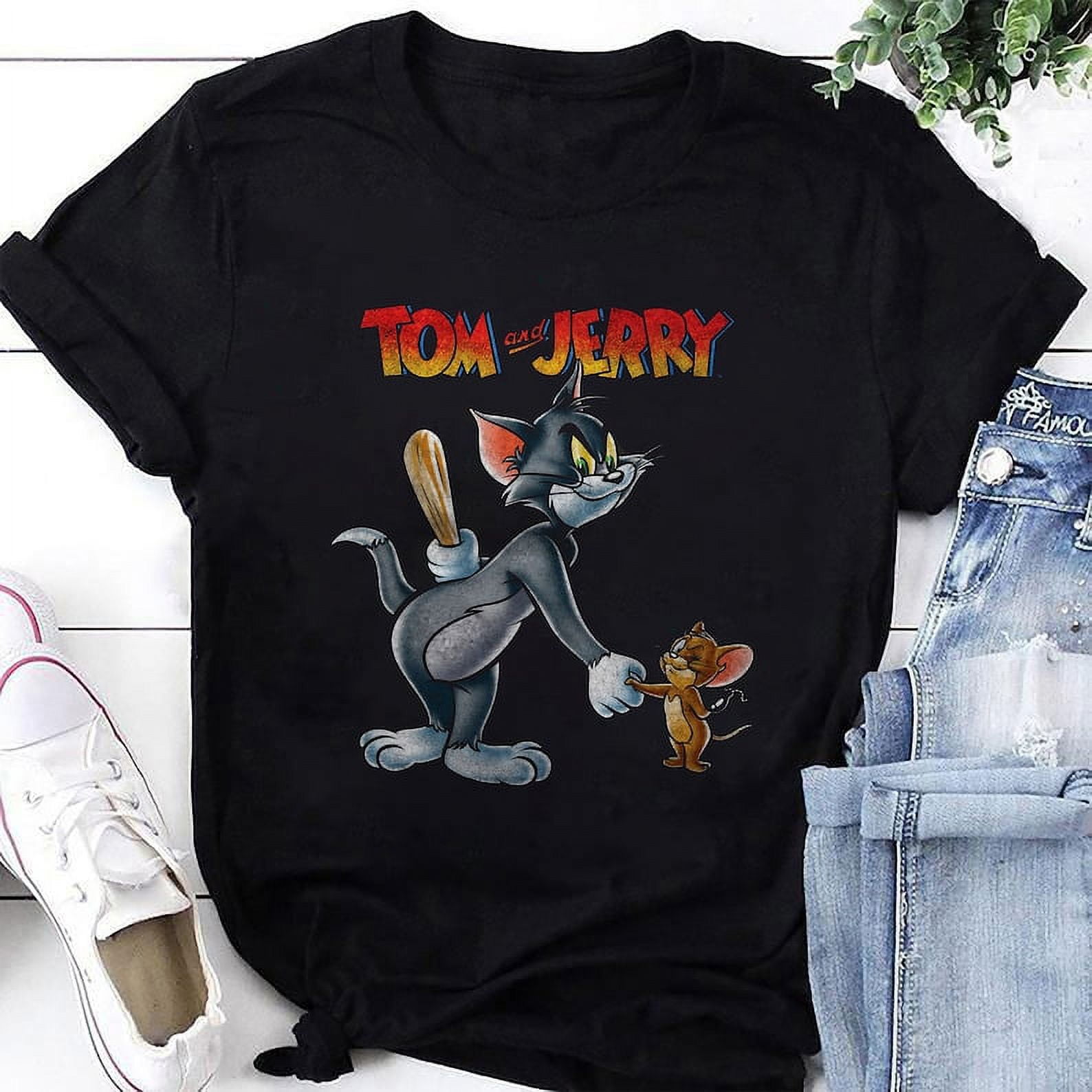 Tom And Jerry Throwback T-Shirt, Tom And Jerry Shirt Fan Gifts, Tom And ...