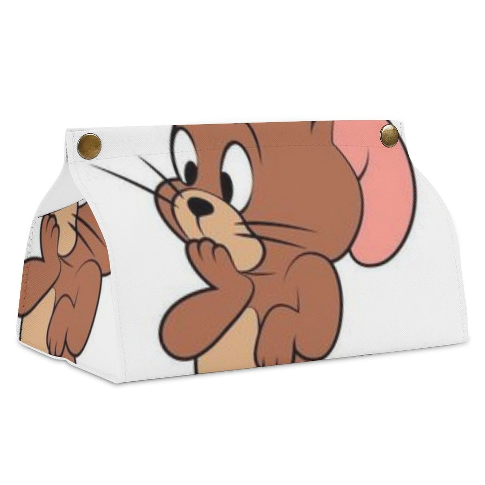 Tom And Jerry Tissue Box Cover - PU Tissue Box Cover Decorative ...