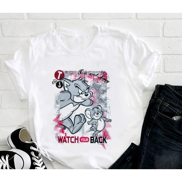 Tom And Jerry Watch Your Back T-Shirt, Tom And Jerry Shirt Fan Gifts, Tom And Jerry Cartoon ...