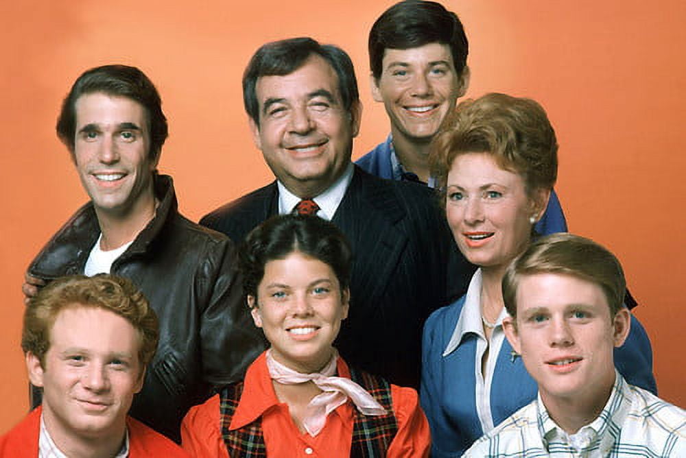 Tom Bosley, Ron Howard, Erin Moran, Don Most, Marion Ross, Anson ...
