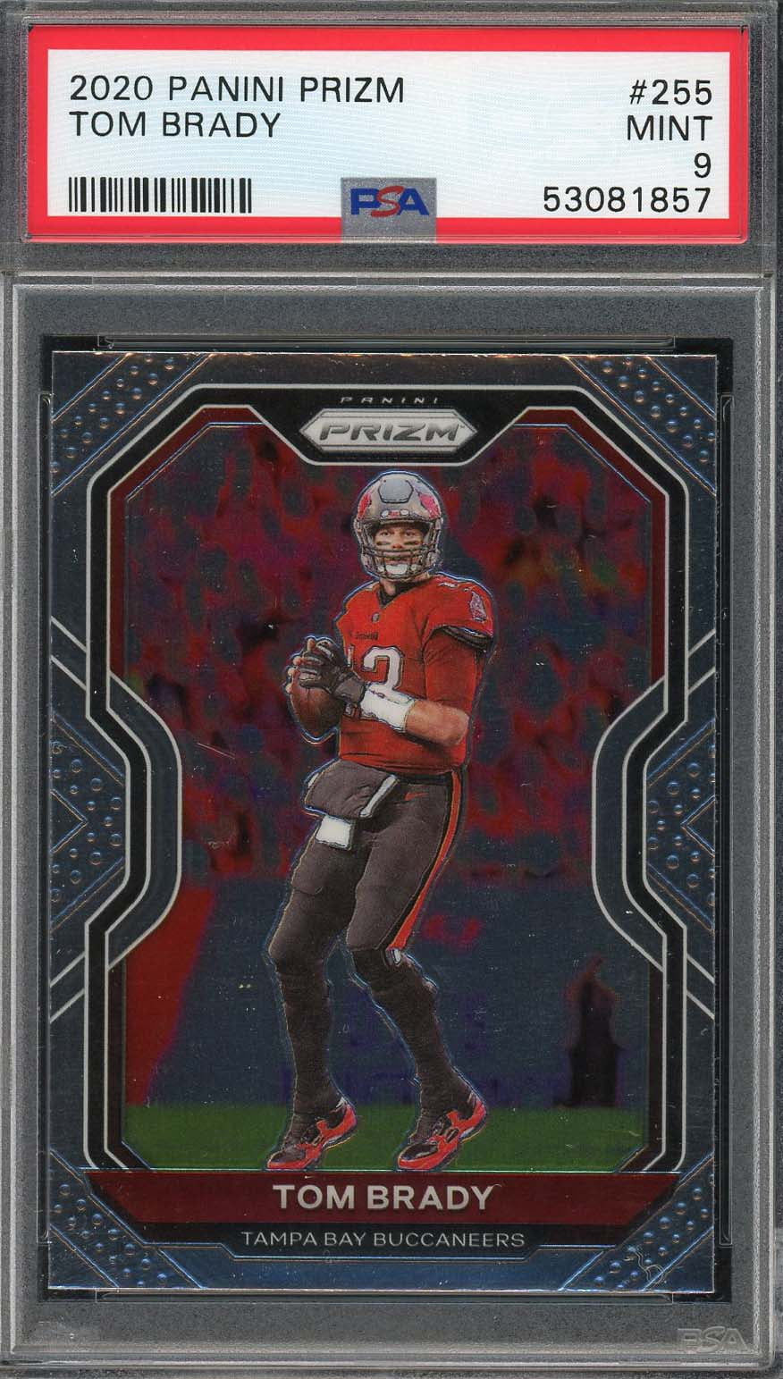 Tom Brady 2020 Panini Prizm Football Card #255 Graded PSA 9 - Walmart.com