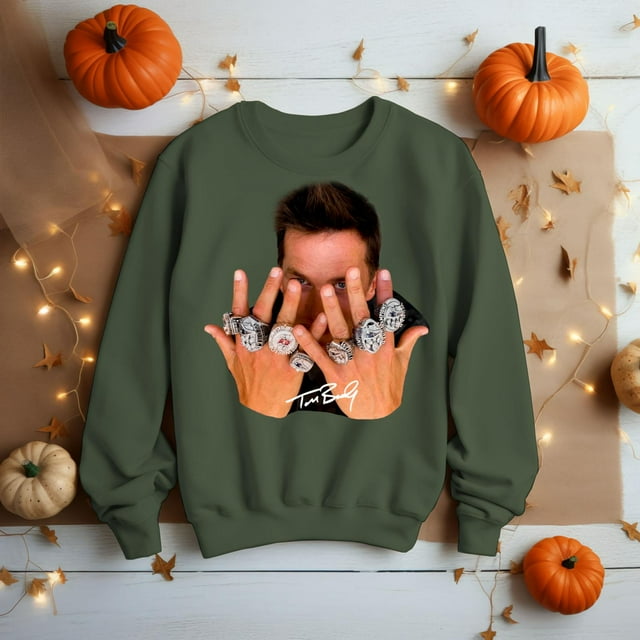Tom Brady 7 Rings Greatest Of All Time Goat T Shirt