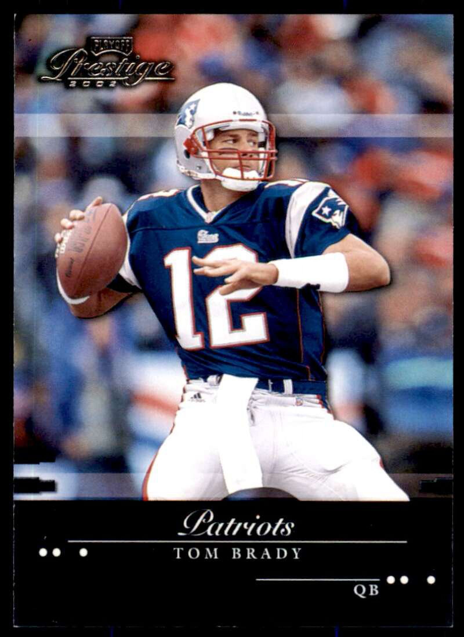 Tom Brady Card 2002 Playoff Prestige #85 - Walmart.com
