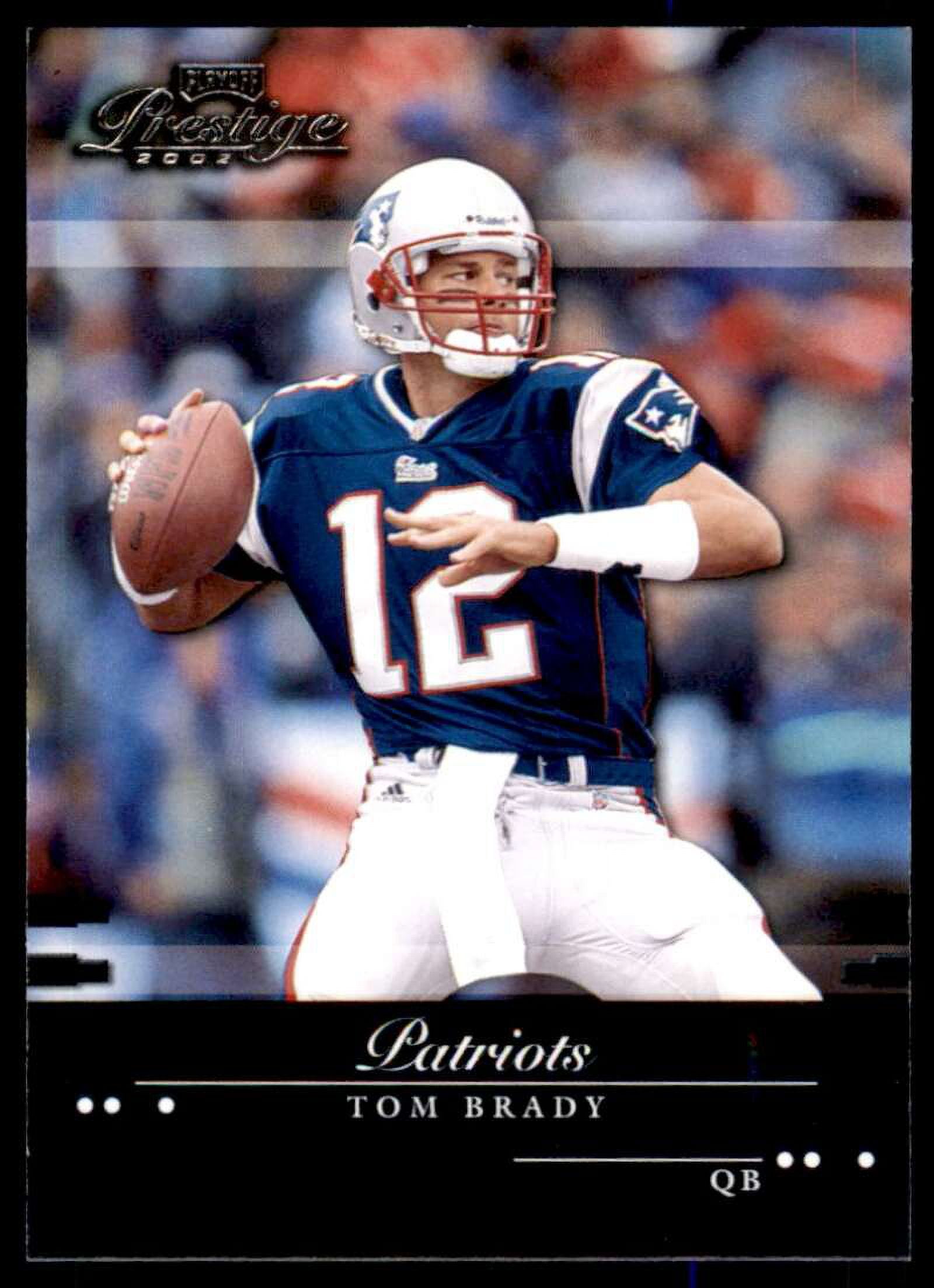 Tom Brady Card 2002 Playoff Prestige #85 - Walmart.com