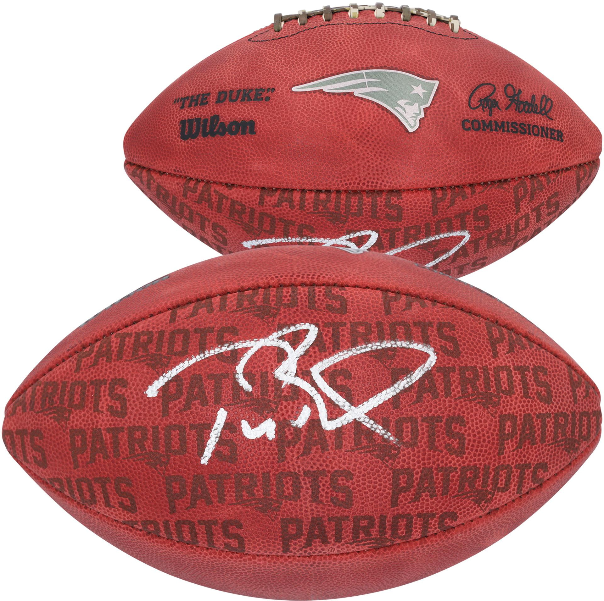 Tom Brady New England Patriots Autographed Duke Showcase Football ...