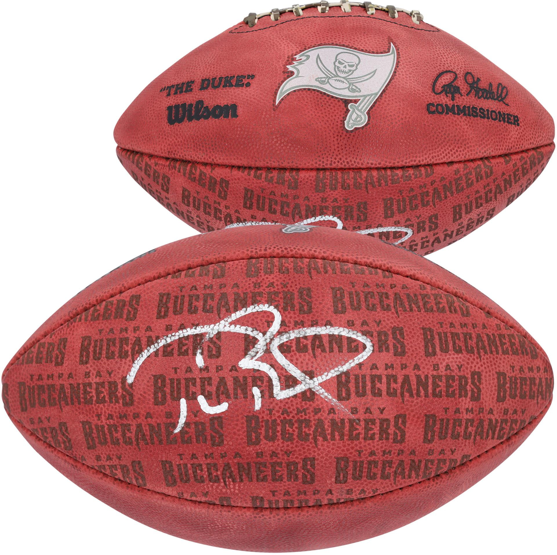 Tom Brady Tampa Bay Buccaneers Autographed Duke Showcase Football ...