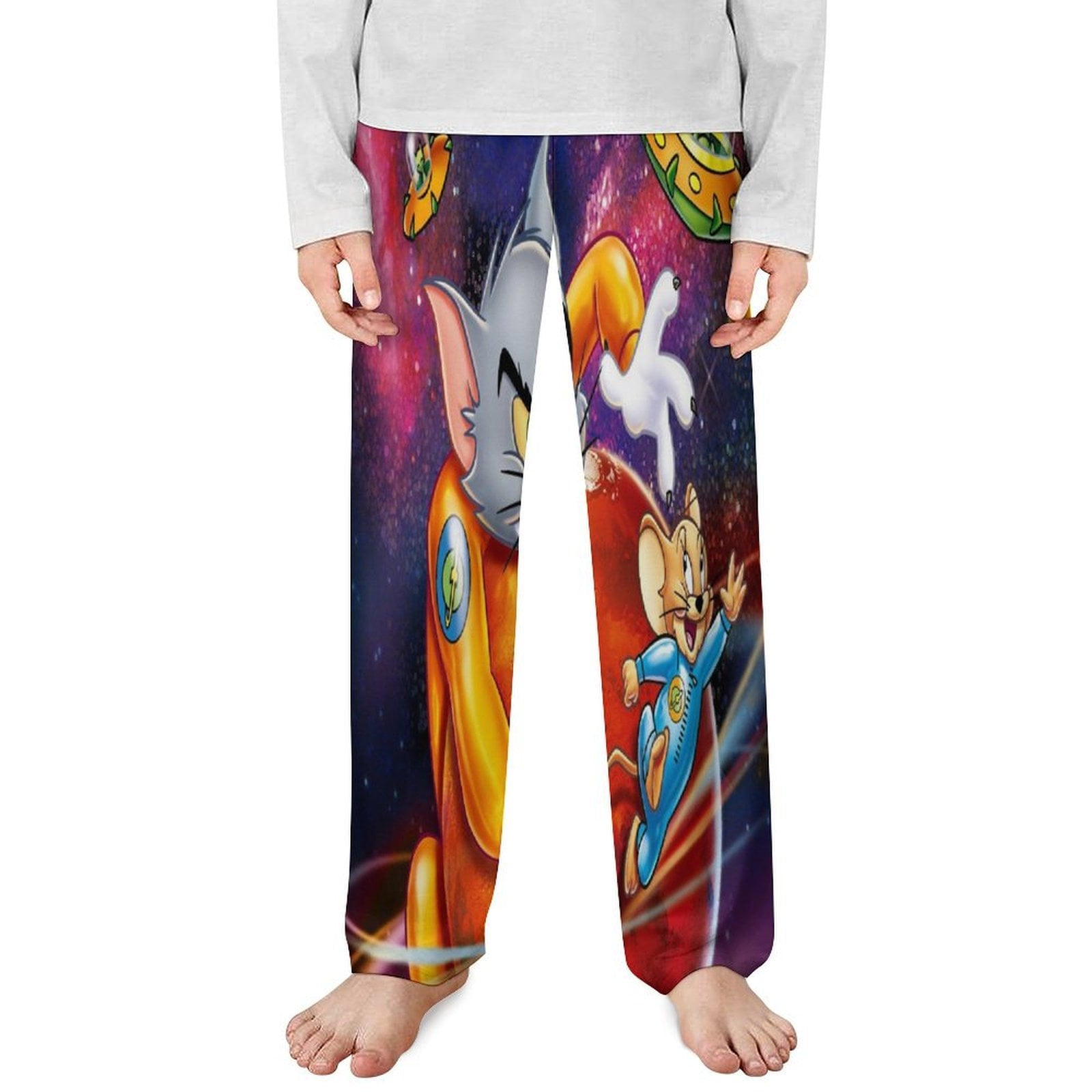 Tom Cat Jerly Pajama Pants Cartoon Casual Lounge PJ Bottoms with ...