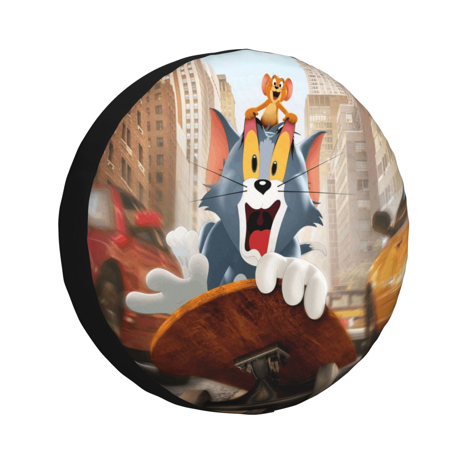 Tom Cat Jerly Tire Cover Cartoon Weatherproof Universal Wheel ...