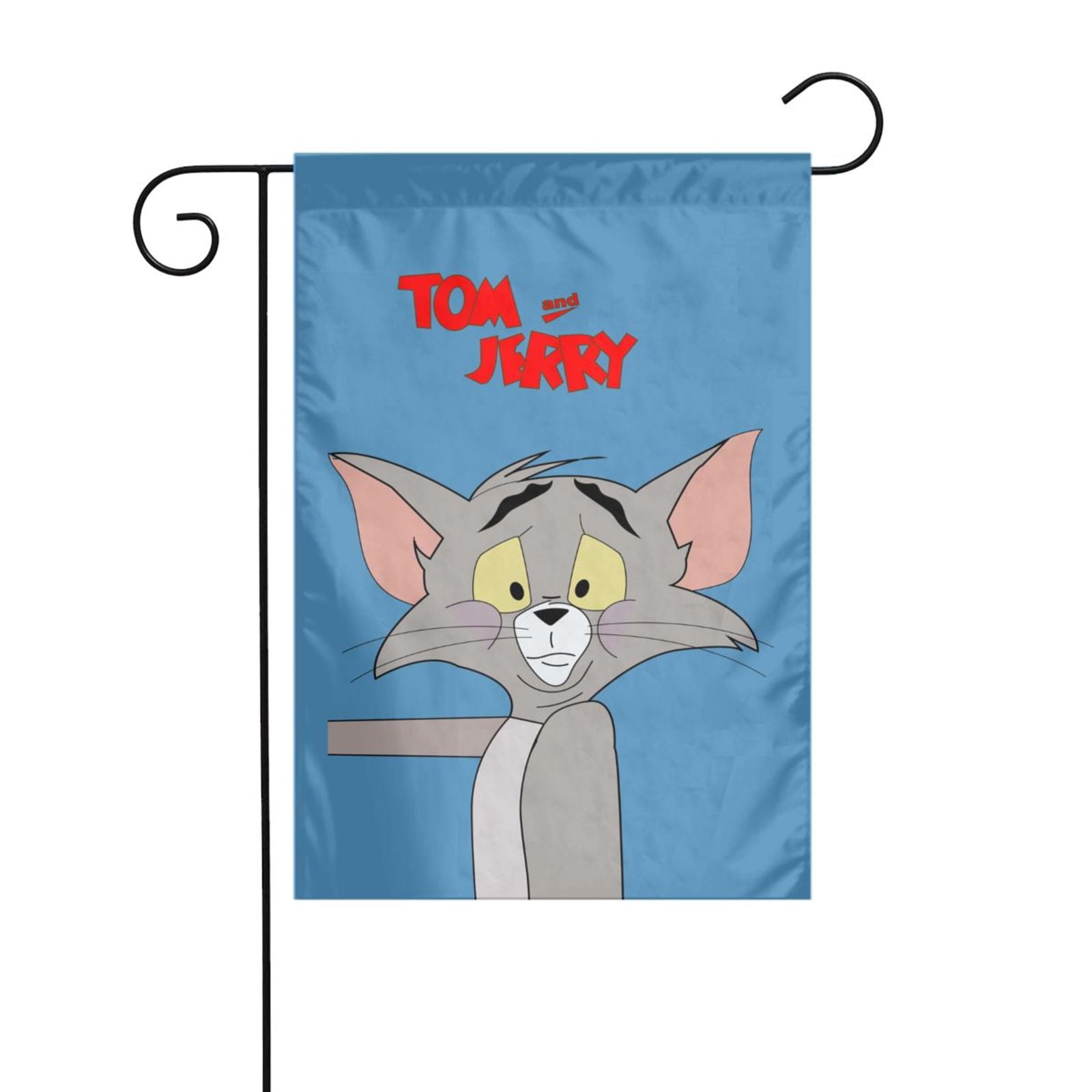 Tom Cat Jerry Garden Flag Vertical Double Sided Rustic Farmland Yard ...
