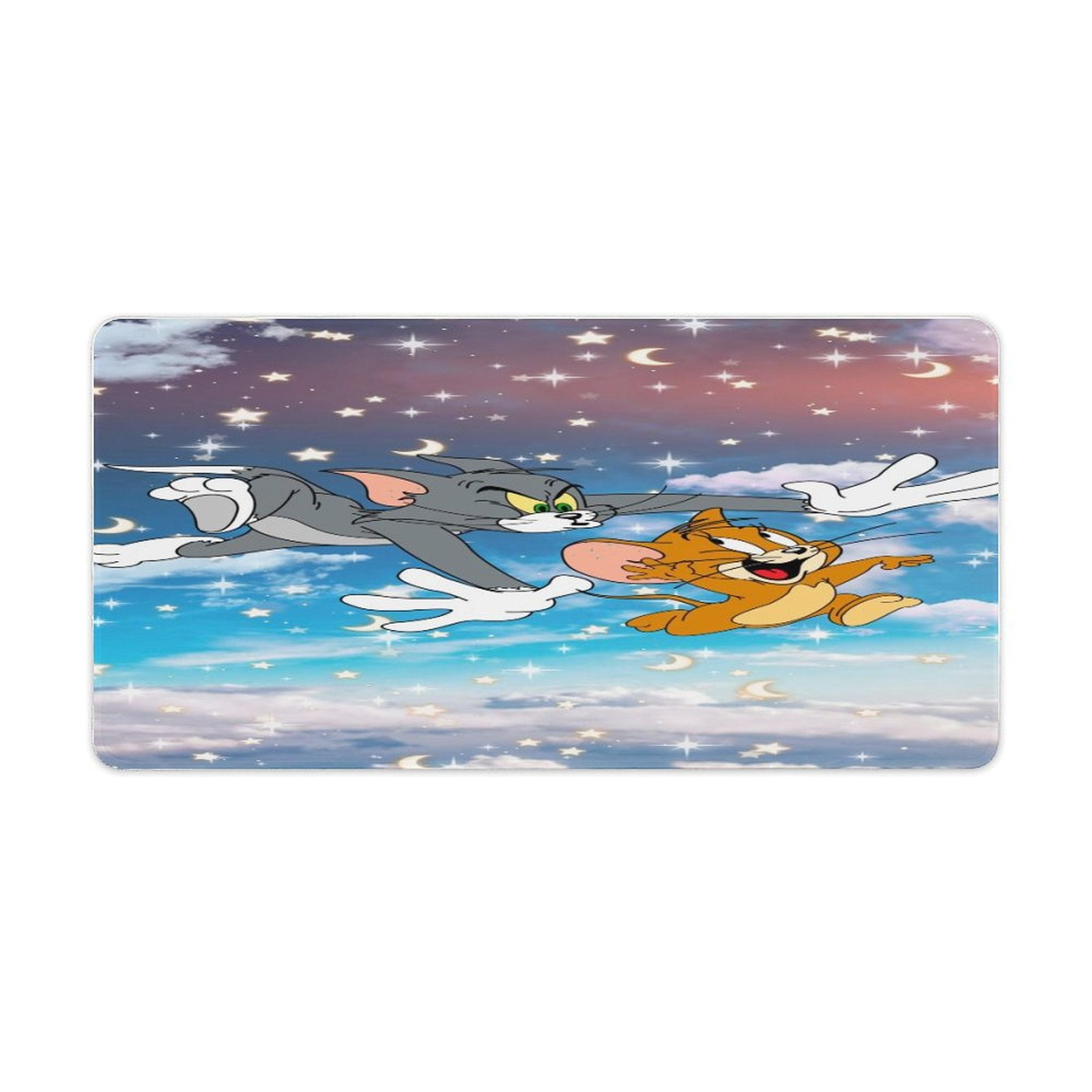 Tom Cat Jerry Large Mouse Pad Cartoon Mouse Pad Rectangle Mouse Pads for Computers Laptop ...