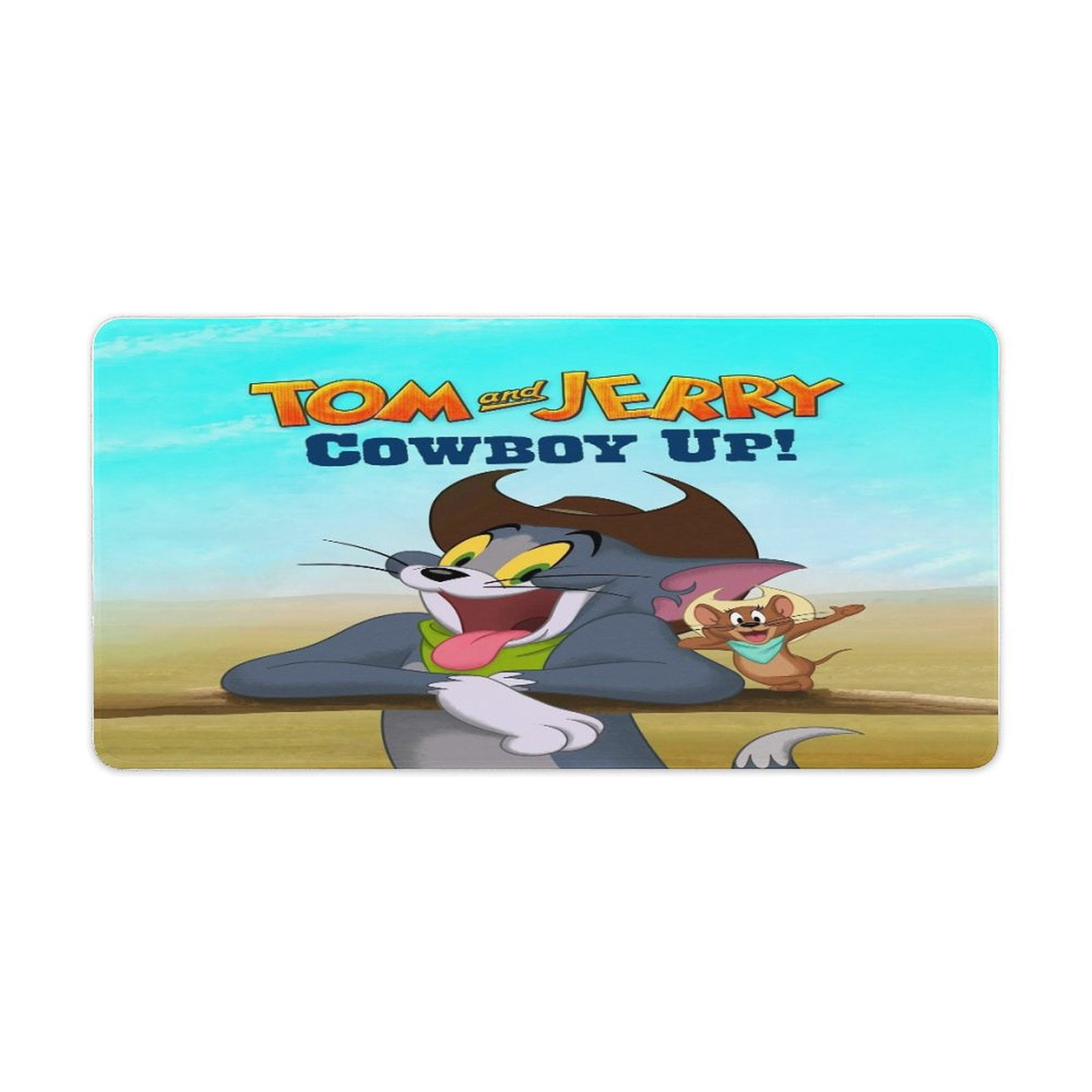 Tom Cat Jerry Large Mouse Pad Cartoon Mouse Pad Rectangle Mouse Pads for Computers Laptop ...