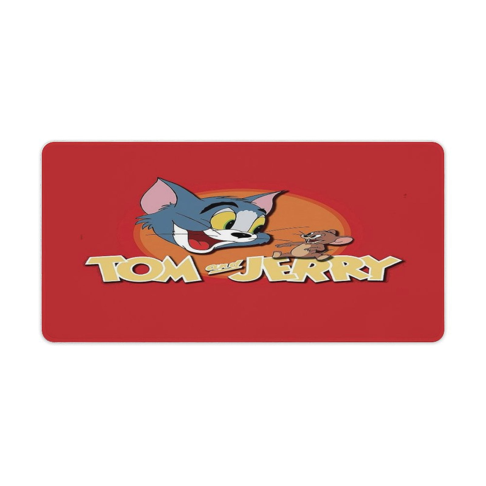 Tom Cat Jerry Large Mouse Pad Cartoon Mouse Pad Rectangle Mouse Pads for Computers Laptop ...