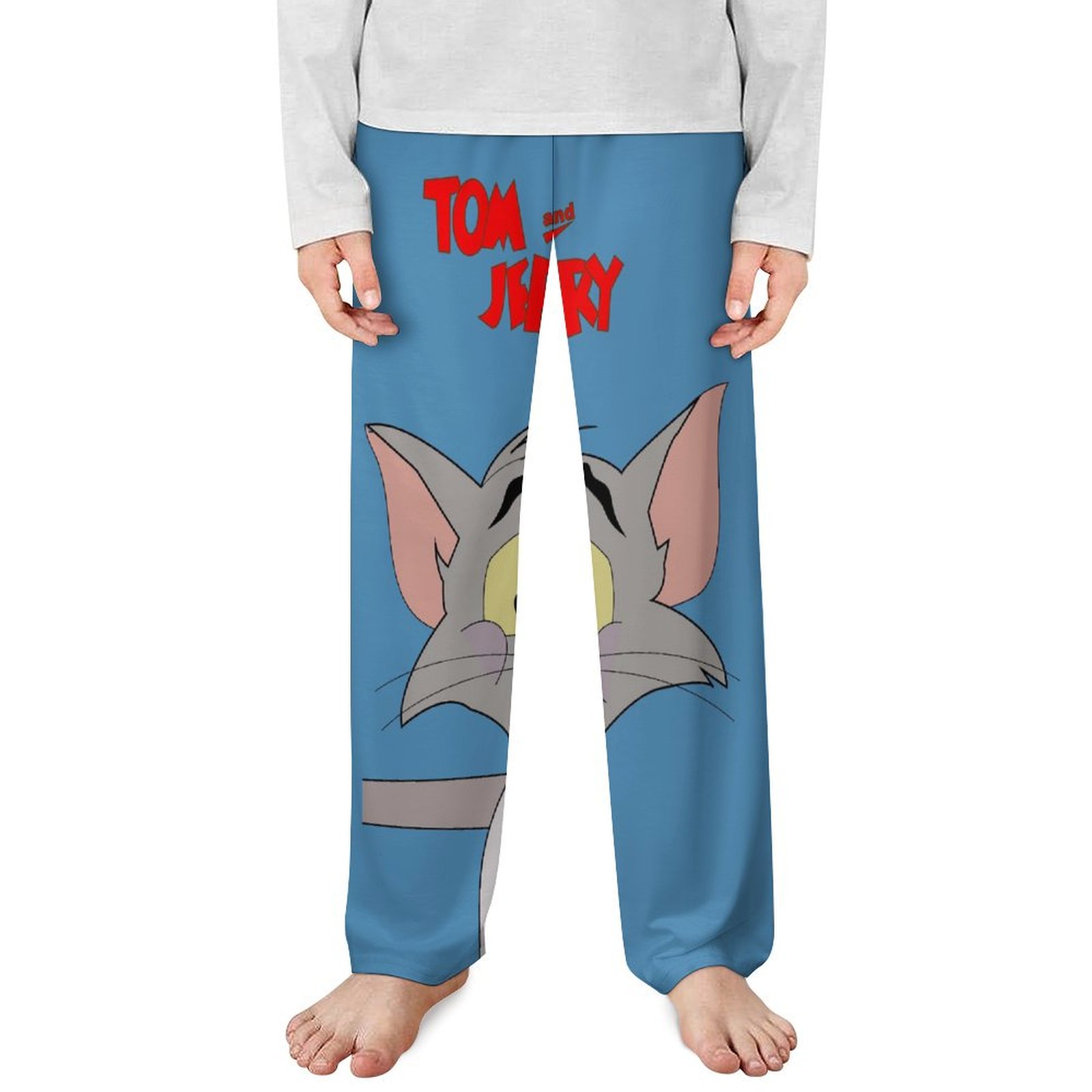 Tom Cat Jerry Pajamas for Boys Girls Cute Cartoon Print Kawaii Casual ...