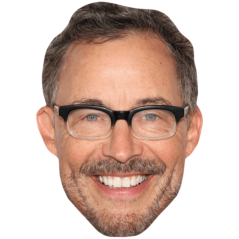 Tom Cavanagh (Glasses) Big Head. Larger than life mask. - Walmart.com