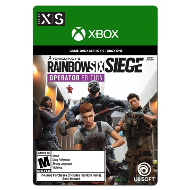 Tom Clancy's Rainbow Six® Siege Operator Edition, Ubisoft, XBox ...