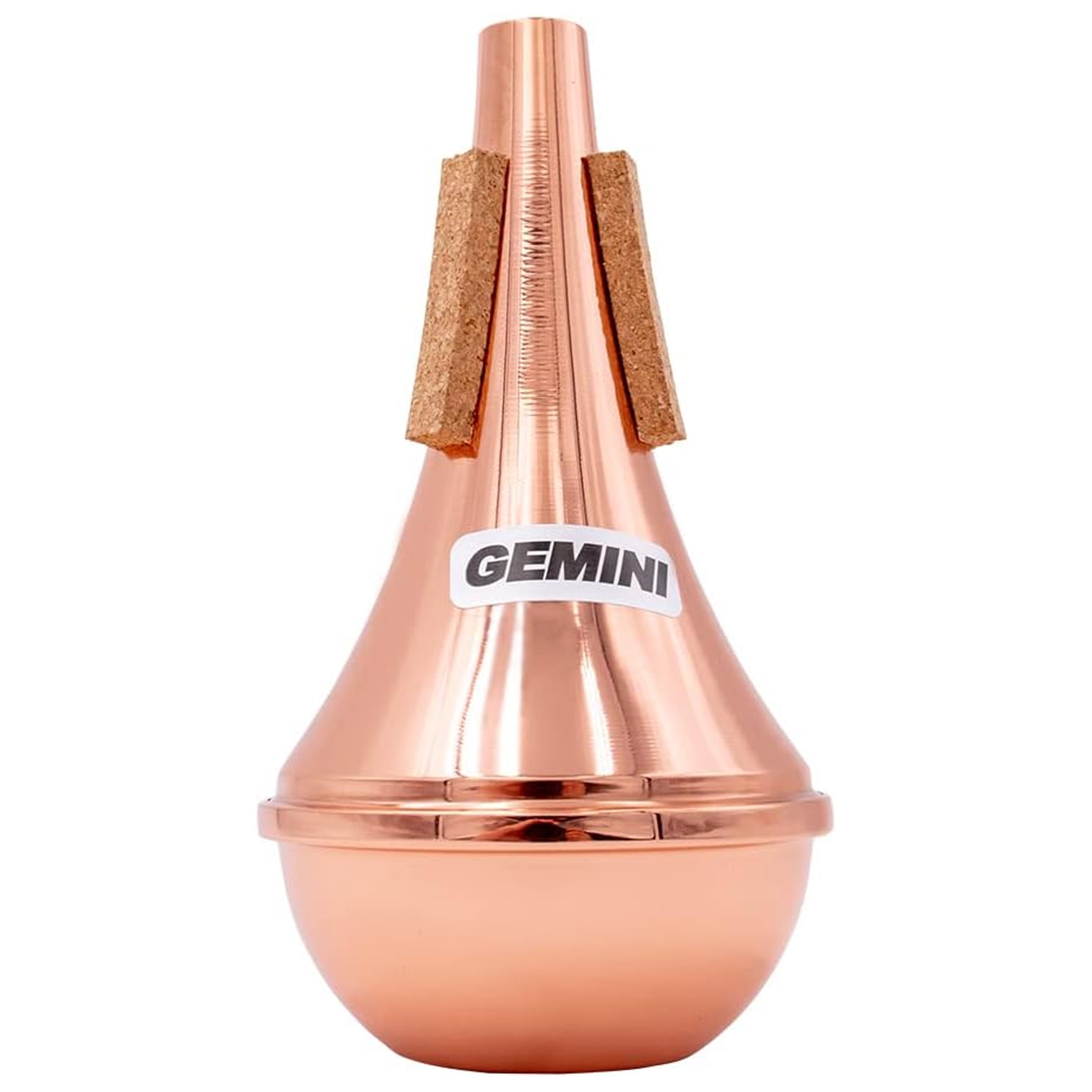 Tom Crown GEMCC Gemini Trumpet Mute Straight All Copper - Walmart.com