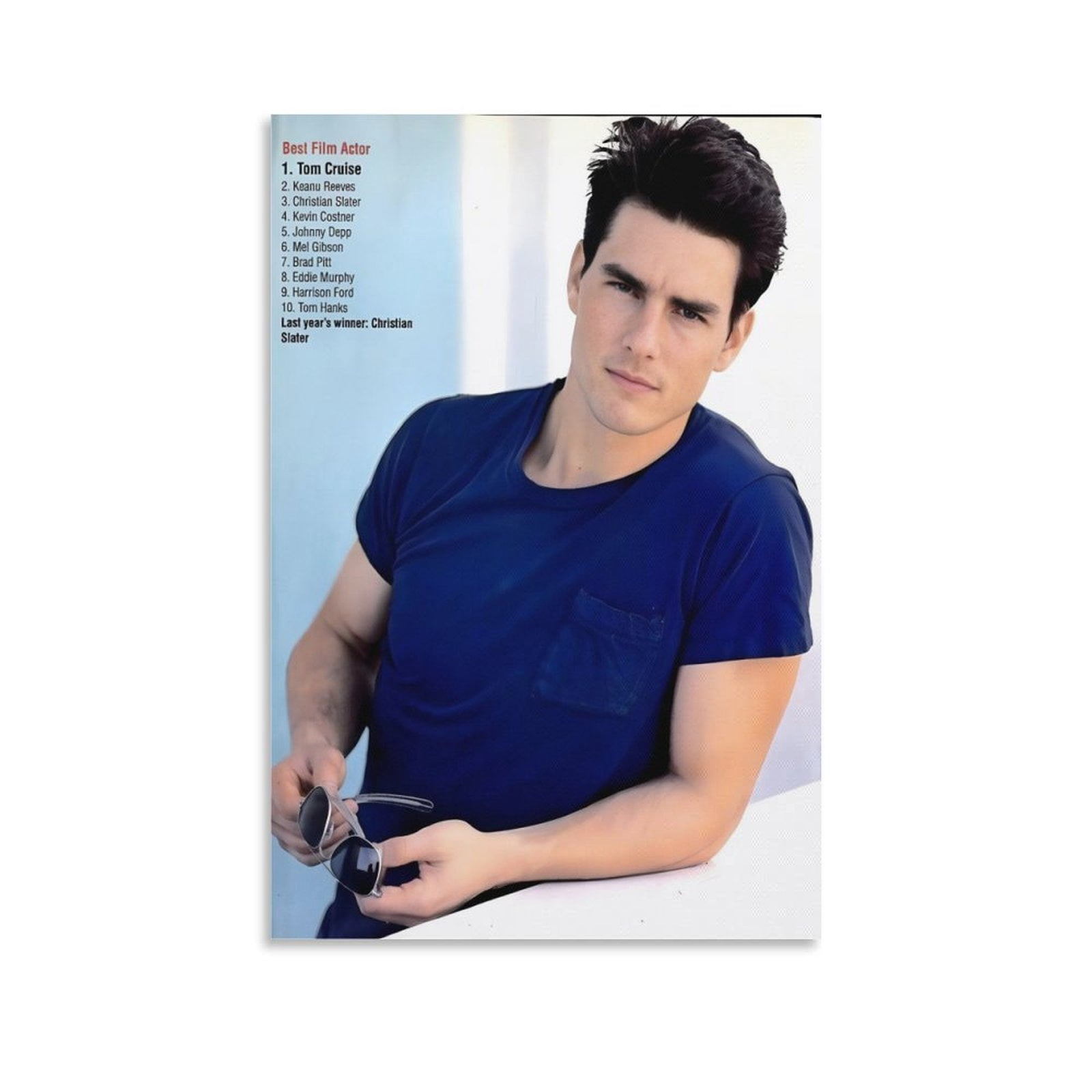 Tom Cruise Movie Poster (10) Artworks Picture Print Poster Wall Art ...
