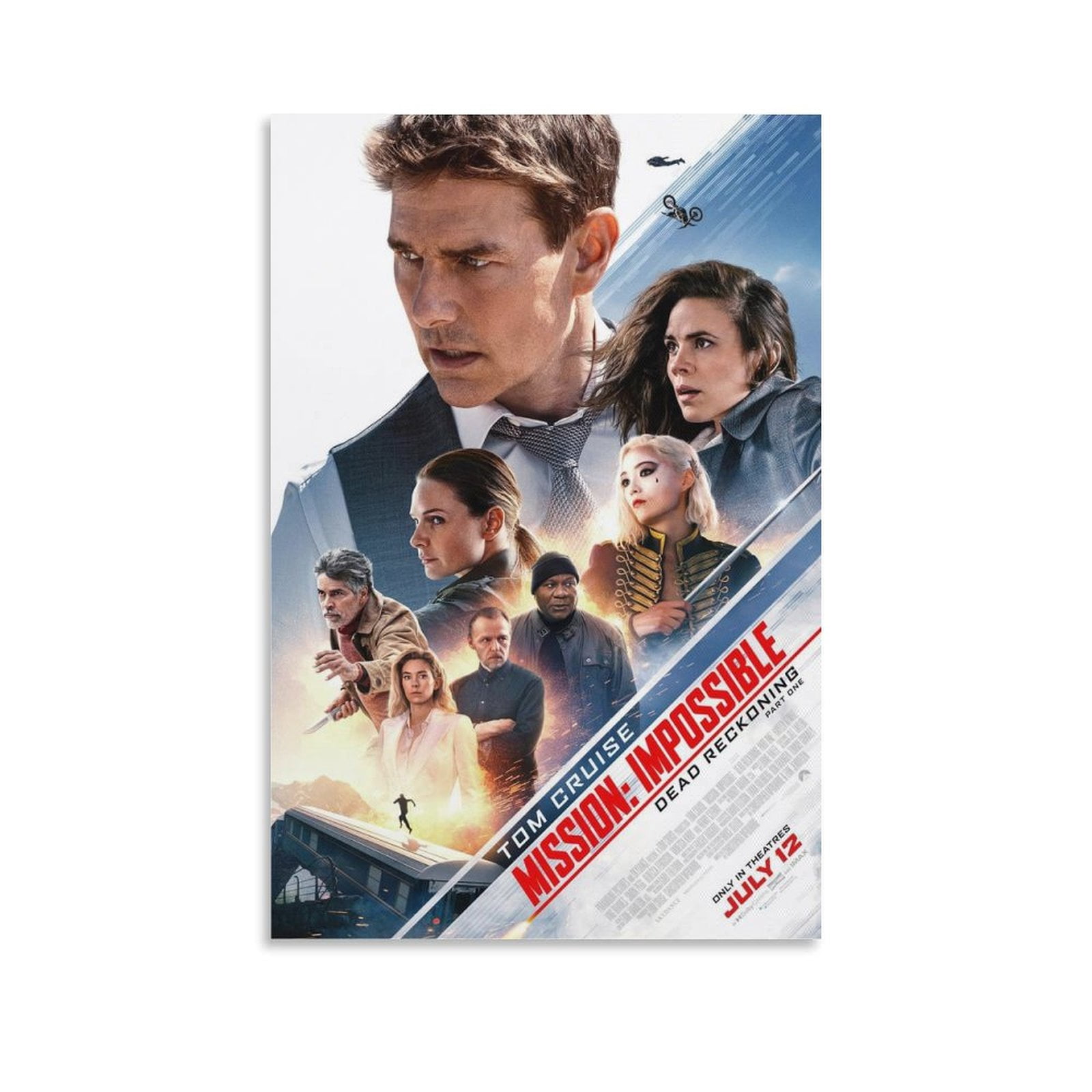 Tom Cruise Movie Poster (19) Canvas Art Poster and Wall Art Picture ...