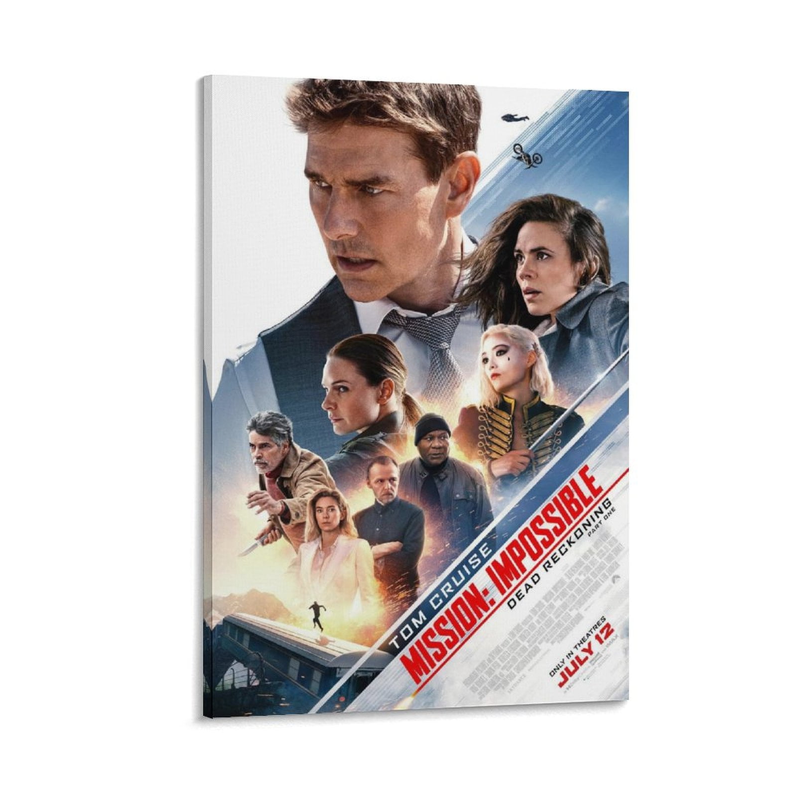 Tom Cruise Movie Poster (19) Canvas Wall Art Poster Decorative Bedroom ...