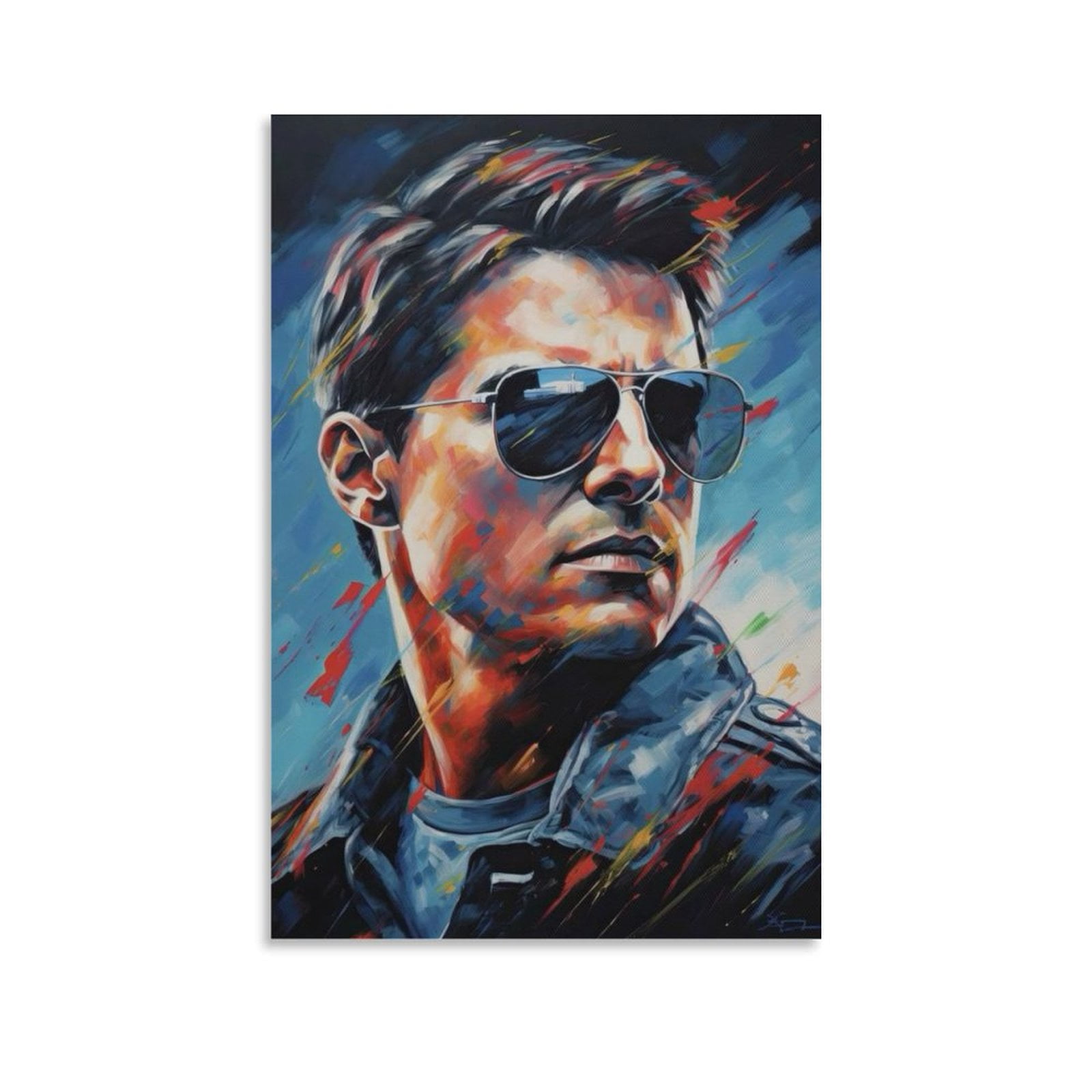 Tom Cruise Movie Poster (24) Artworks Picture Print Poster Wall Art ...
