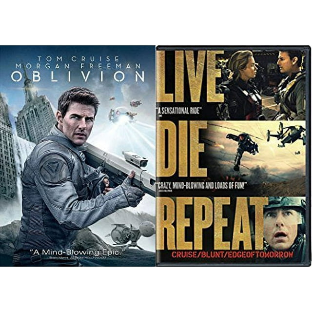 Tom Cruise Sci-Fi Collection - Oblivion & Live. Die. Repeat. Edge of ...