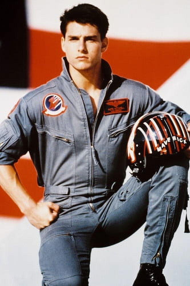 Tom Cruise Top Gun Color 24X36 Poster - Walmart.com
