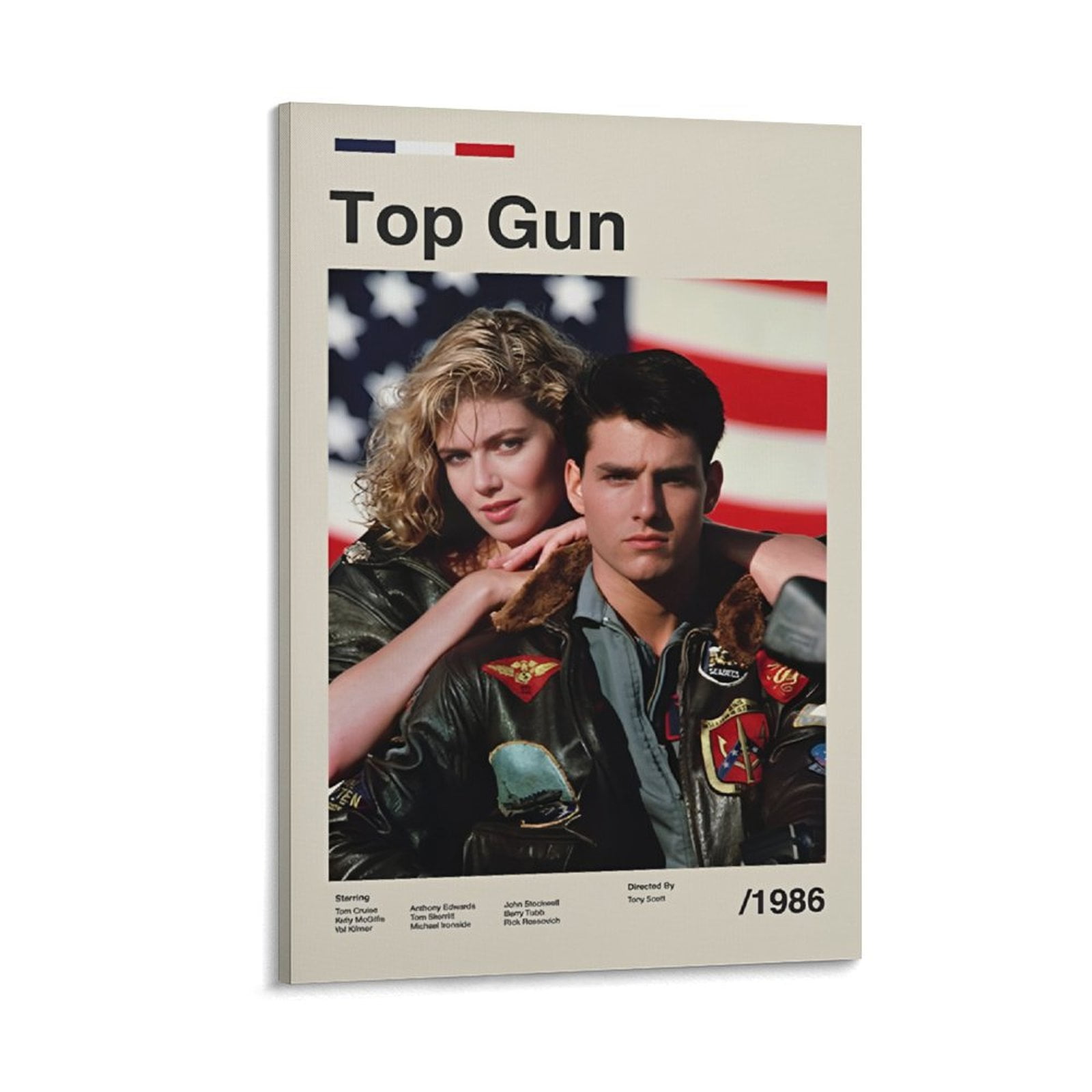 Tom Cruise Top Gun Movie Poster (12) Artworks Canvas Poster Room ...