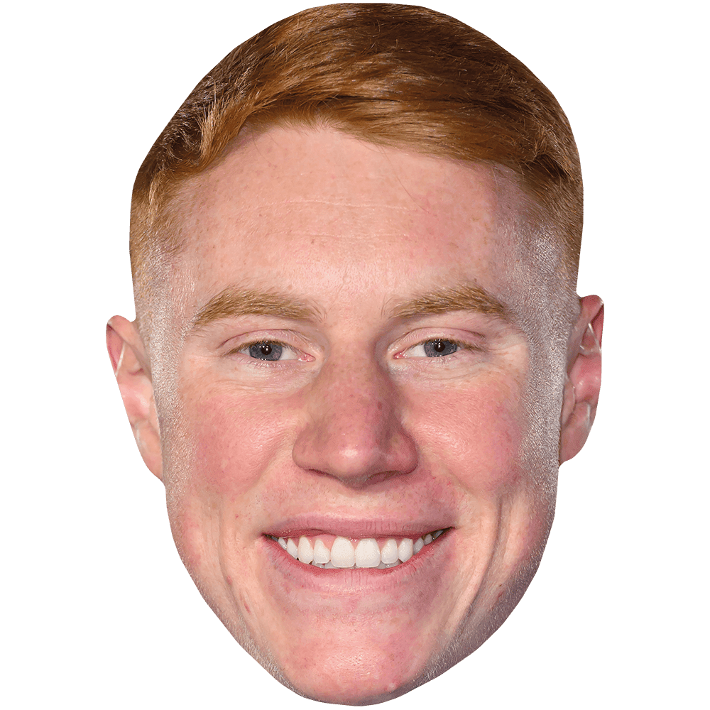 Tom Dean (Smile) Big Head. Larger than life mask. - Walmart.com