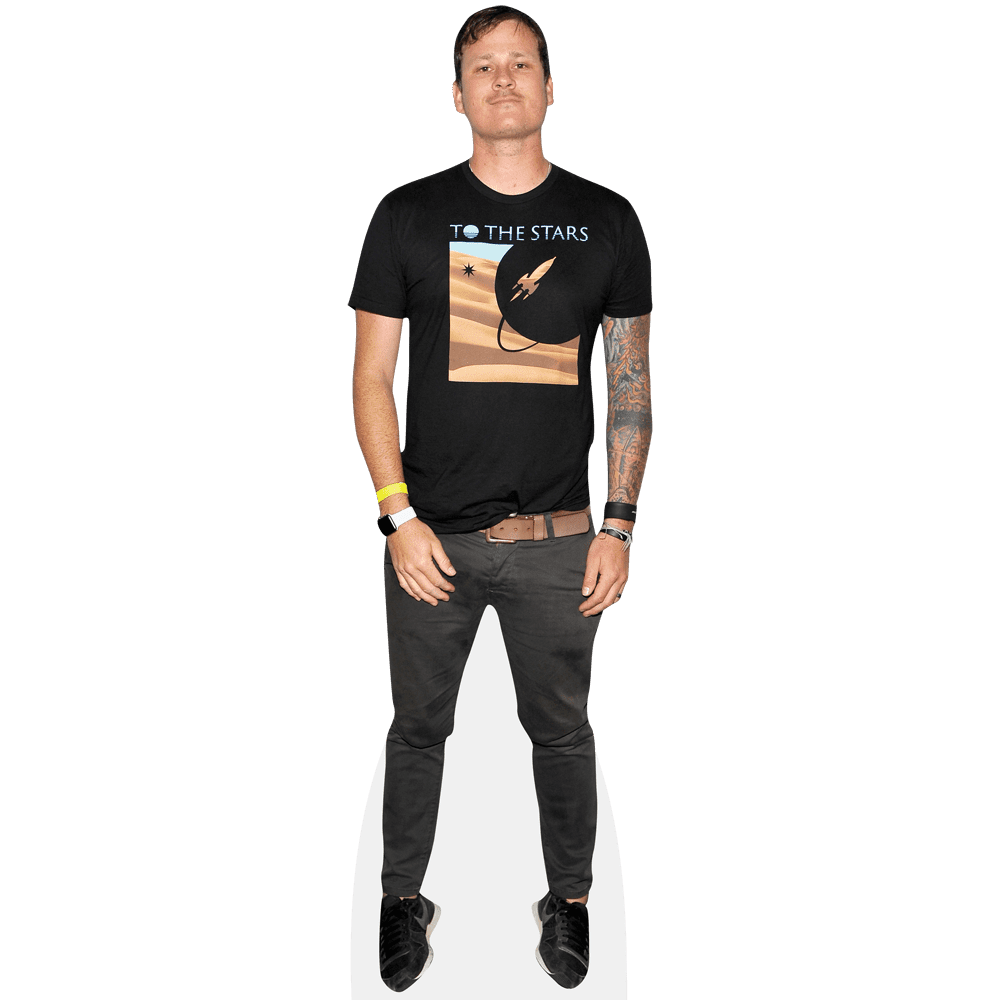 Tom Delonge (Casual) Mini Cardboard Cutout Standee - Walmart.com