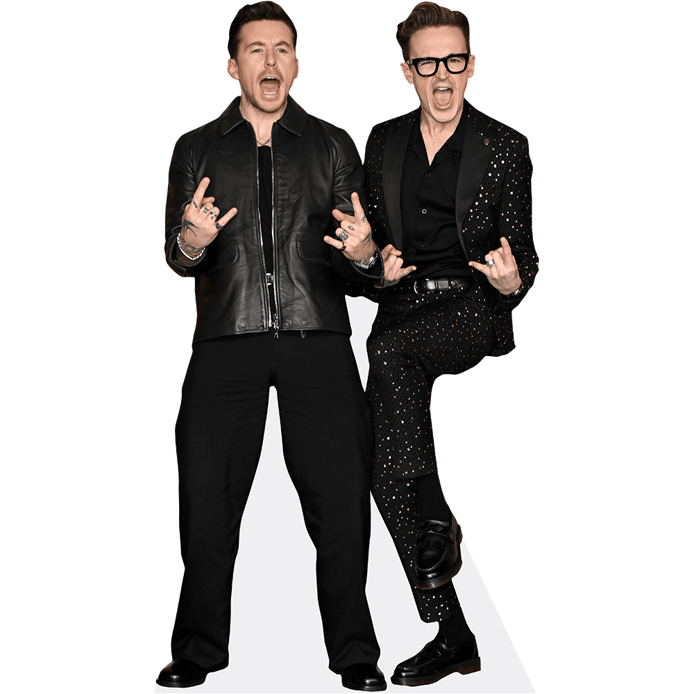Tom Fletcher And Danny Jones (Duo 2) Mini Celebrity Cutout - Walmart.com