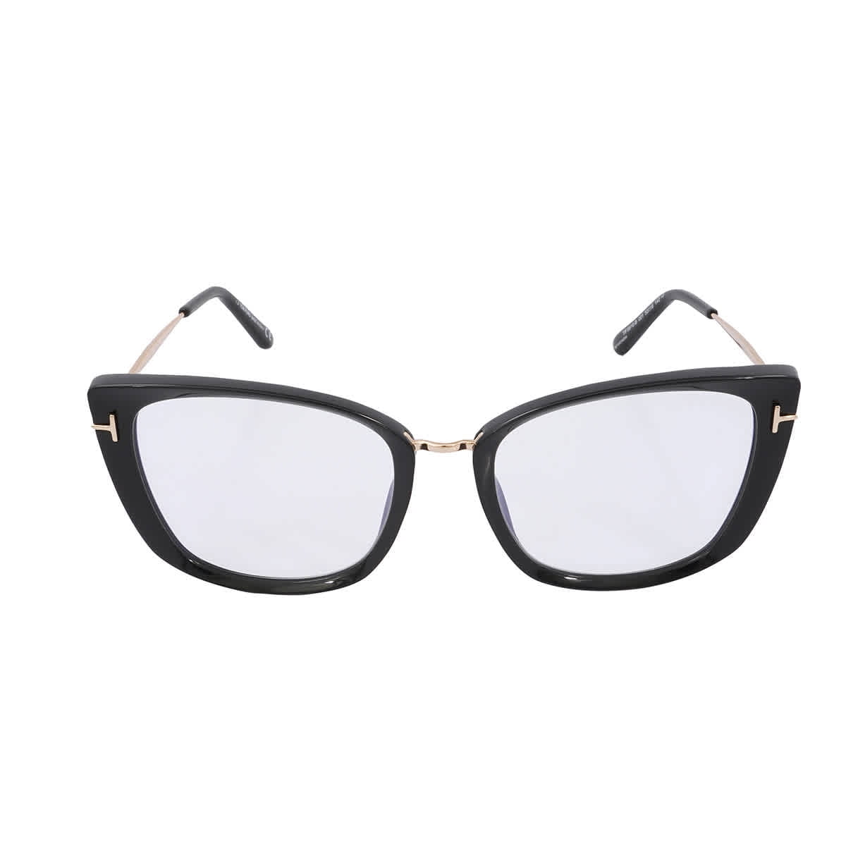 Tom Ford Blue Light Block Cat Eye Ladies Eyeglasses FT5816-B 001 53 ...