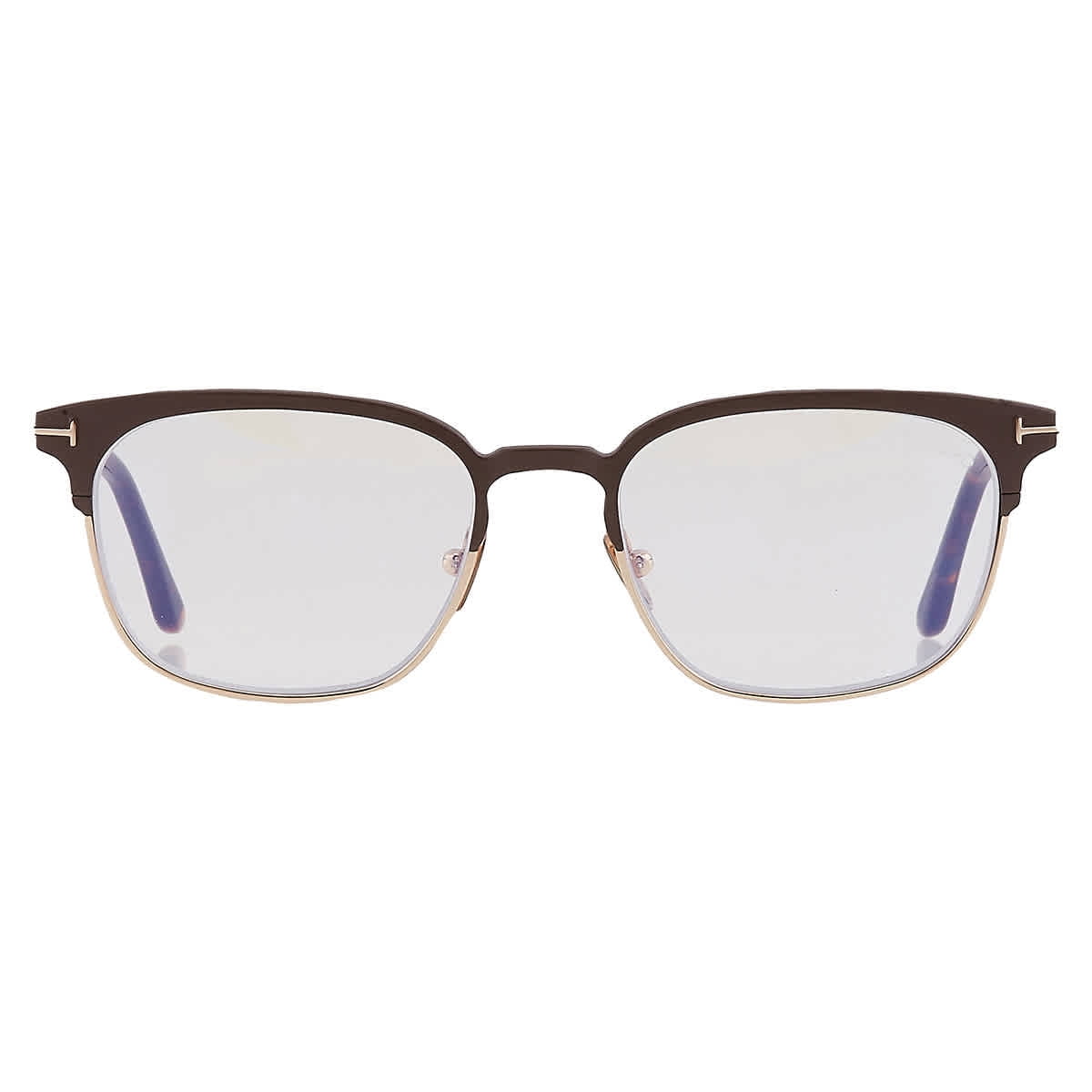 Tom Ford Blue Light Block Oval Men's Eyeglasses FT5799-B 049 53 ...
