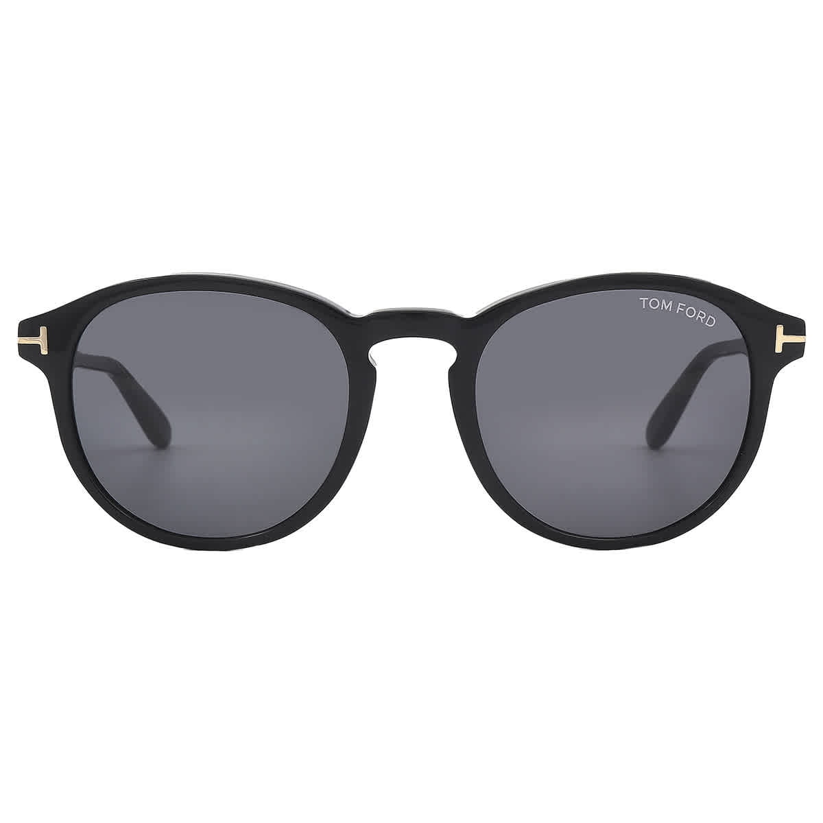 Tom Ford Dante Smoke Round Men's Sunglasses FT0834 01A 52 - Walmart.com