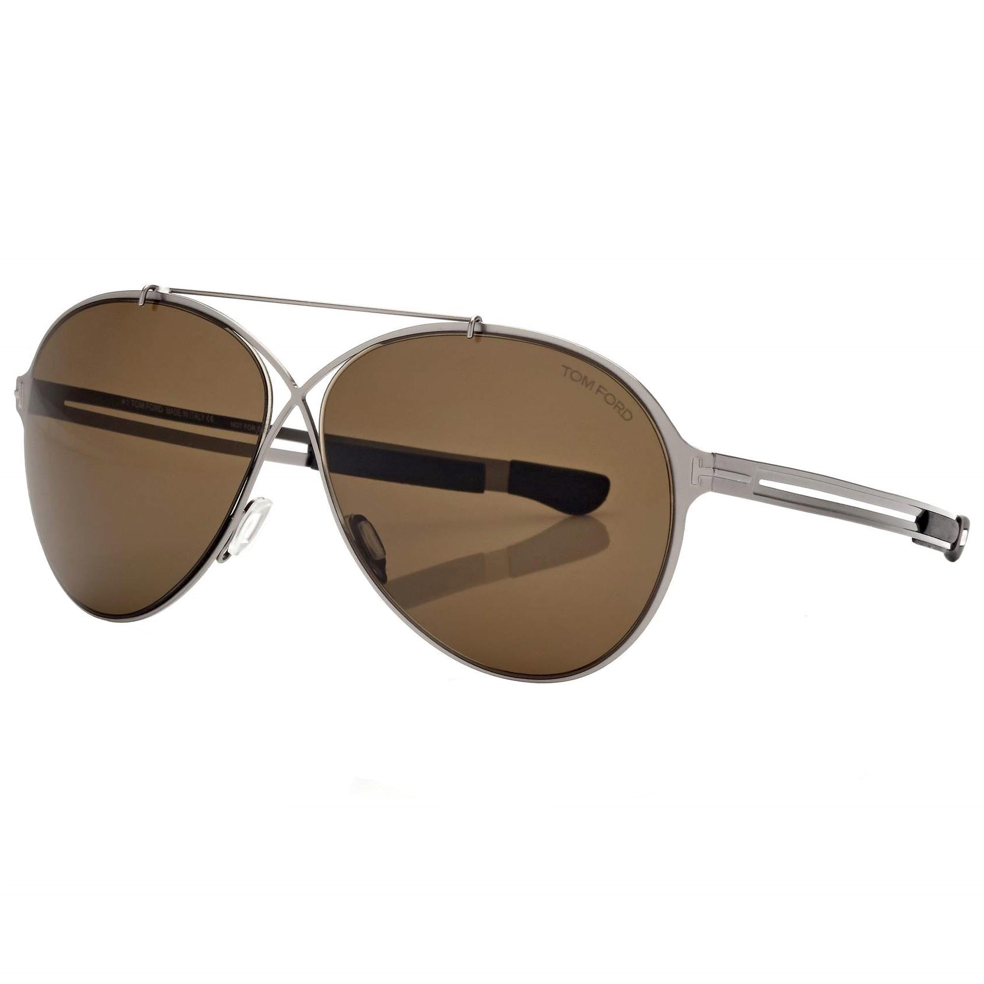 Tom Ford FT08286214J Men's Rocco Roviex Lens Metal Sunglasses - Walmart.com