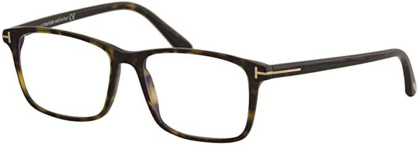 Tom Ford FT5584-B 052 Dark Havana Clear Lens Plastic 54 mm Men's ...