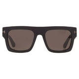 Tom Ford Fausto Smoke Browline Men's Sunglasses FT0711-N 02A 53 ...