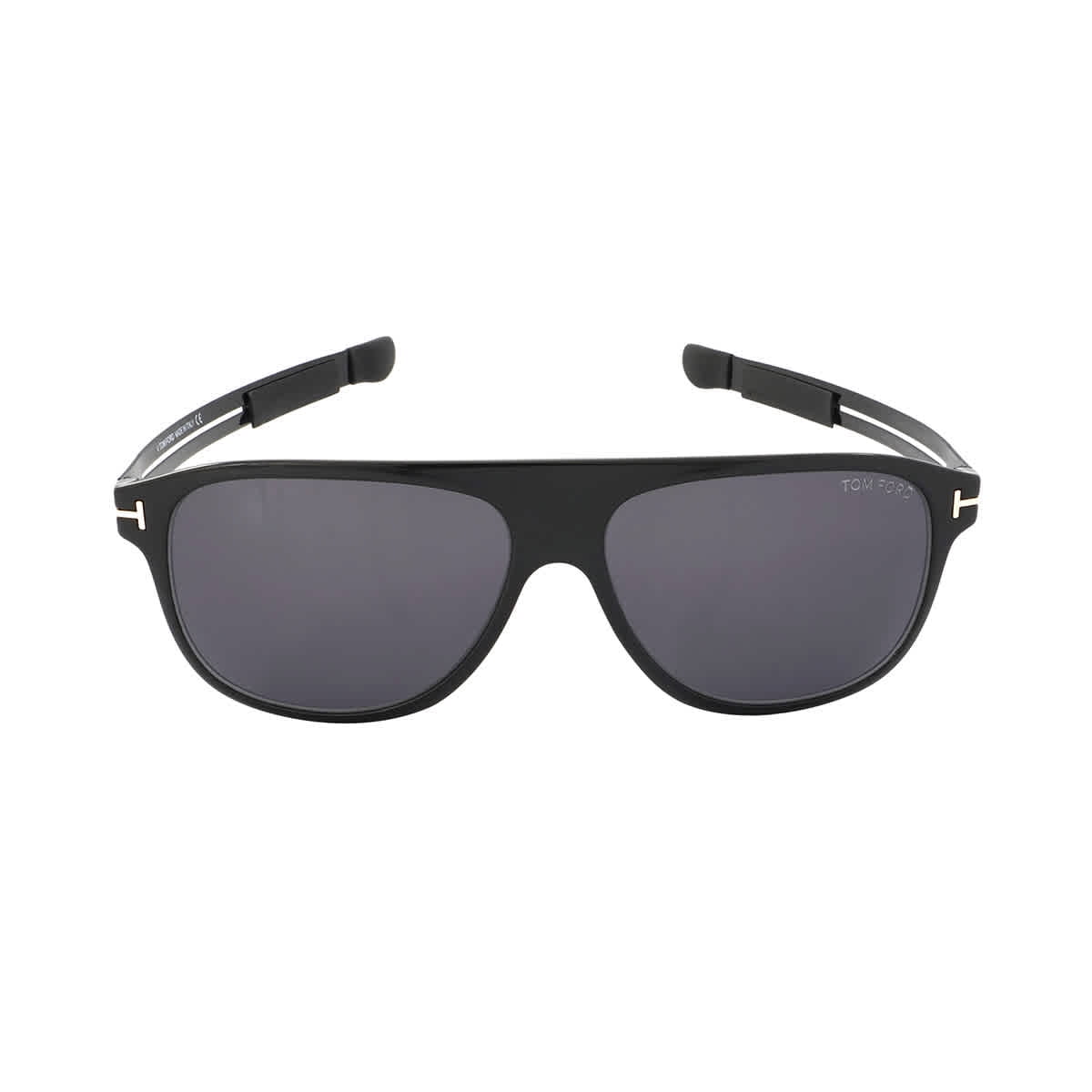 Tom Ford Todd Smoke Browline Men's Sunglasses FT0880 01A 59 - Walmart.com