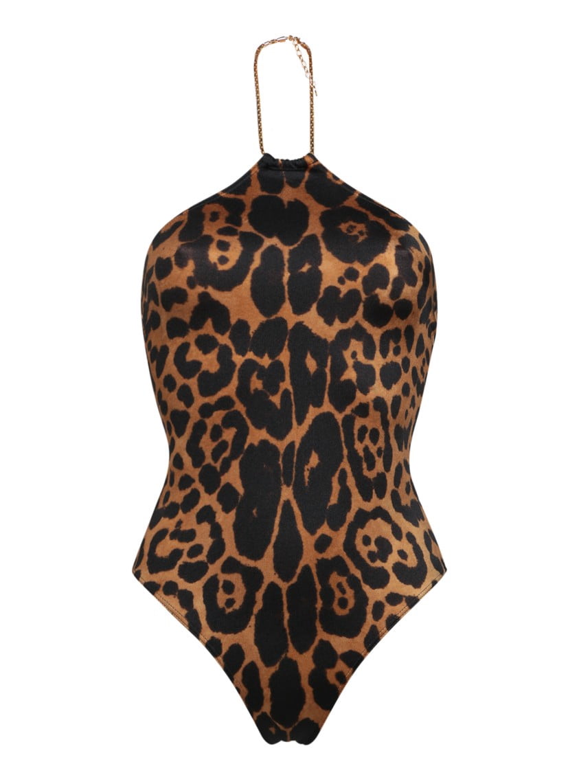 Tom Ford Leopard Print One-Piece Swimwear (Women's) - Walmart.com