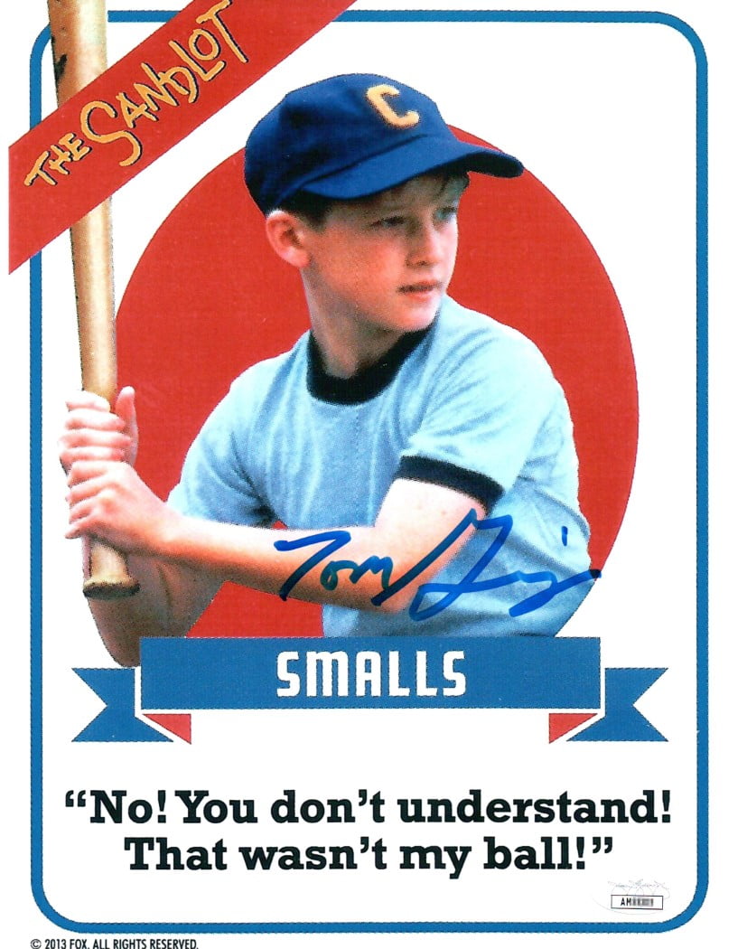 Tom Guiry Signed Autographed 8X10 Photo The Sandlot Scotty Smalls Quote ...