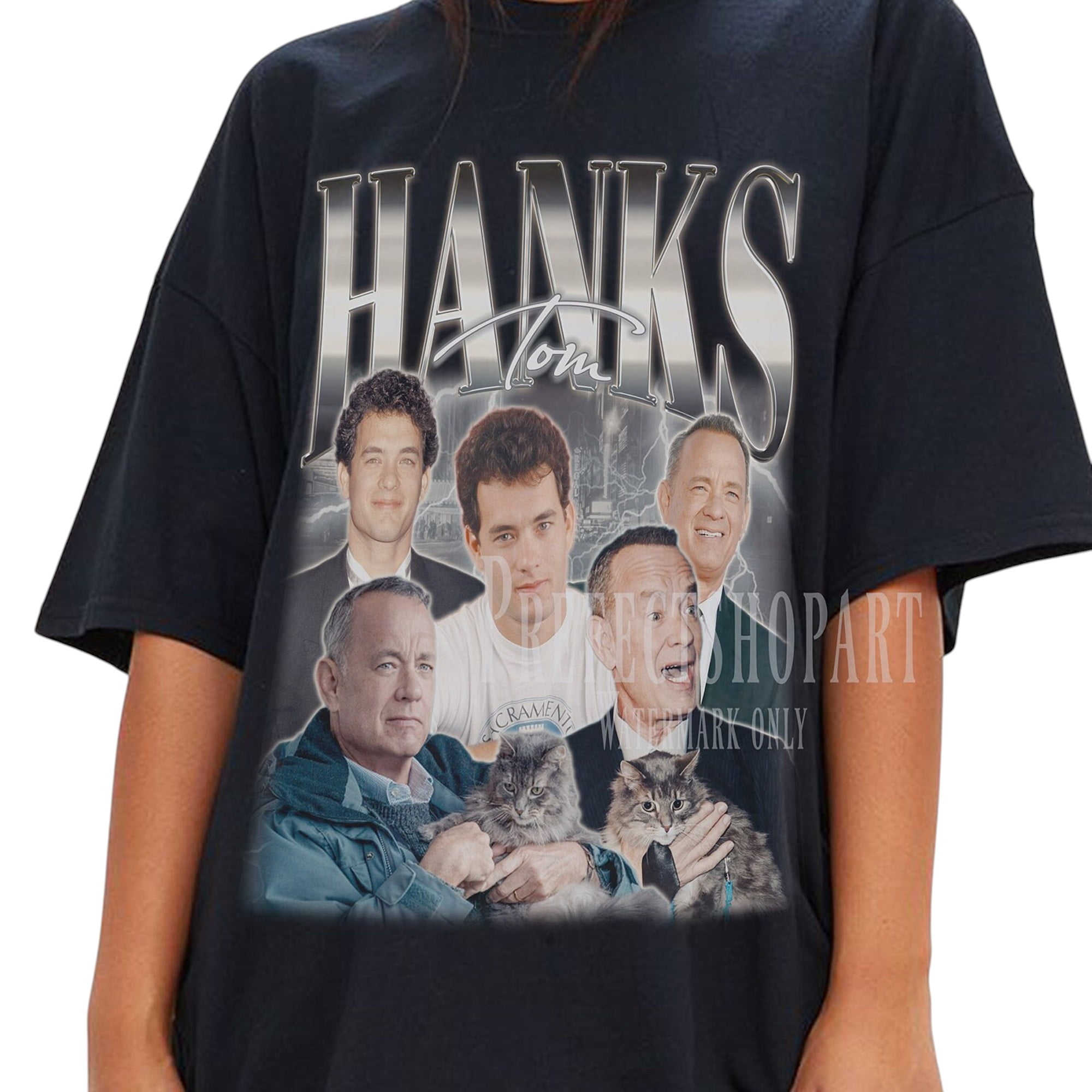 Tom Hanks Shirt, Tom Hanks Homage T-Shirt, Thomas Jeffrey Hanks ...