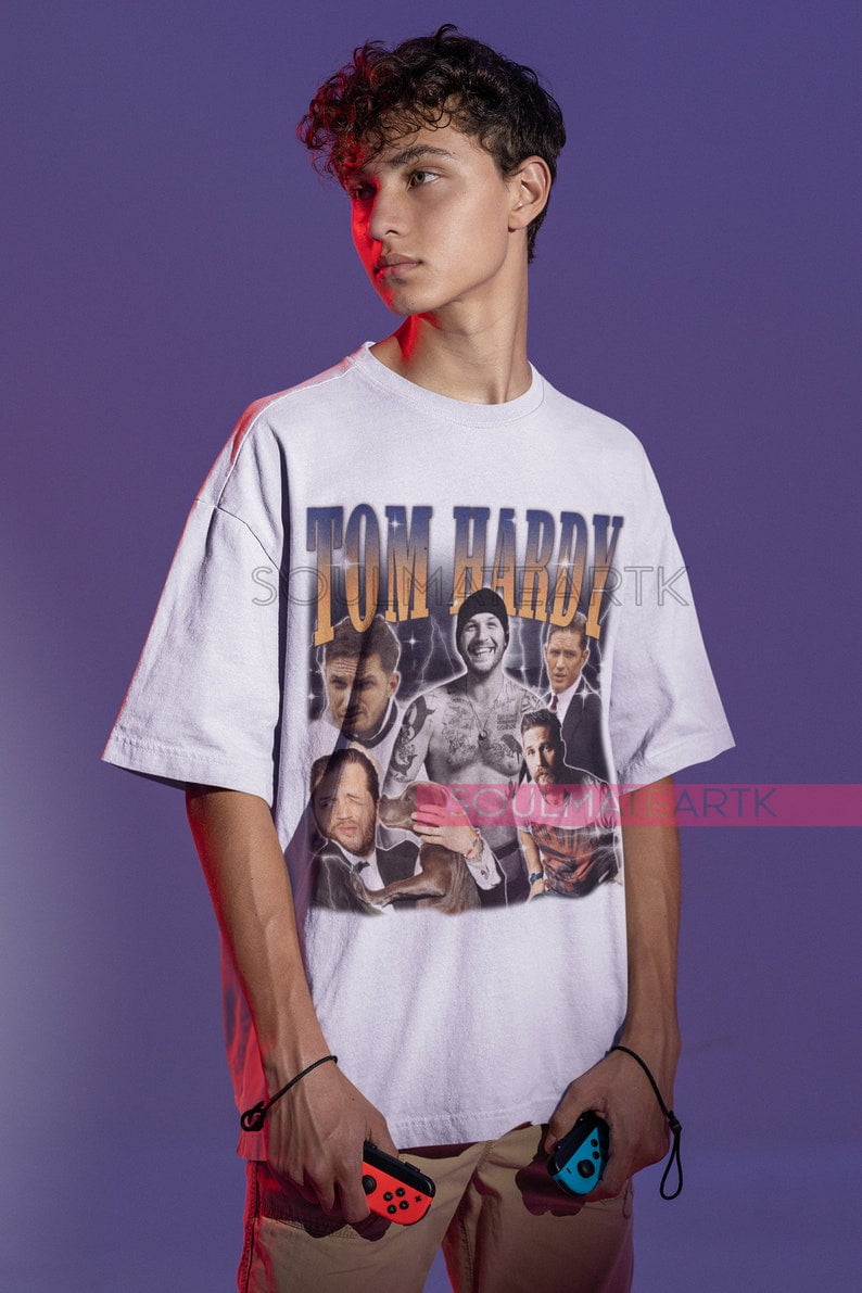 Tom Hardy Shirt, Tom Hardy Vintage 90s Tee, Tom Hardy , Tom Hardy ...
