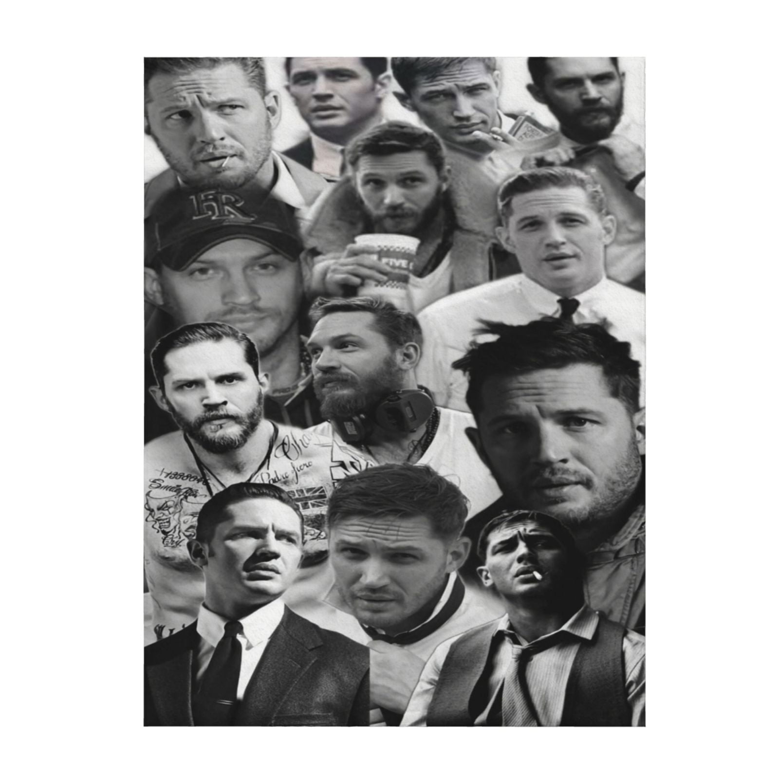 Tom Hardy Soft And Comfortable Throw Blanket Plush Lightweight Warm Plush Flannel Blanket And ...