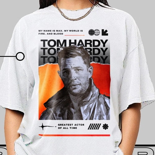 Tom Hardy T-Shirt Vintage Tom Hardy Fan Shirt Tom Hardy Tee Halloween ...