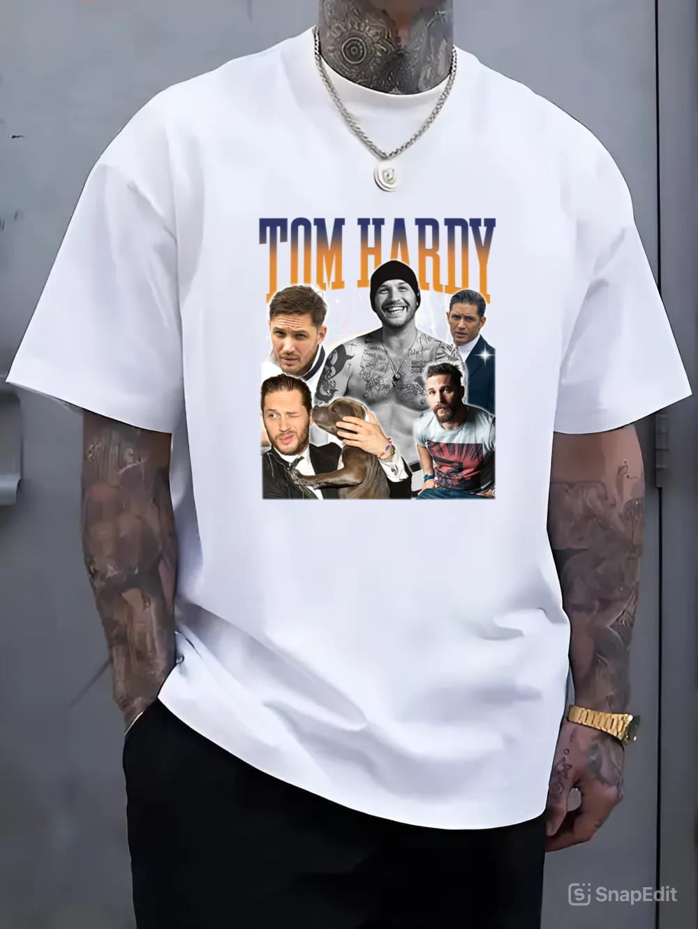 Tom Hardy Vintage 90s Tee Venom Mad Max Bronson Peaky Blinders Homage ...