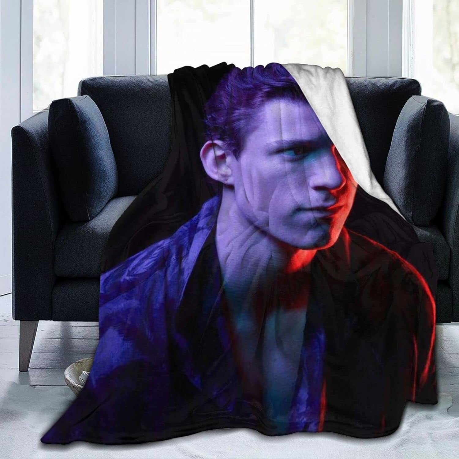 Tom Holland Blanket Lamb Blanket 3D Print Plush Blanket Bedding Decor ...